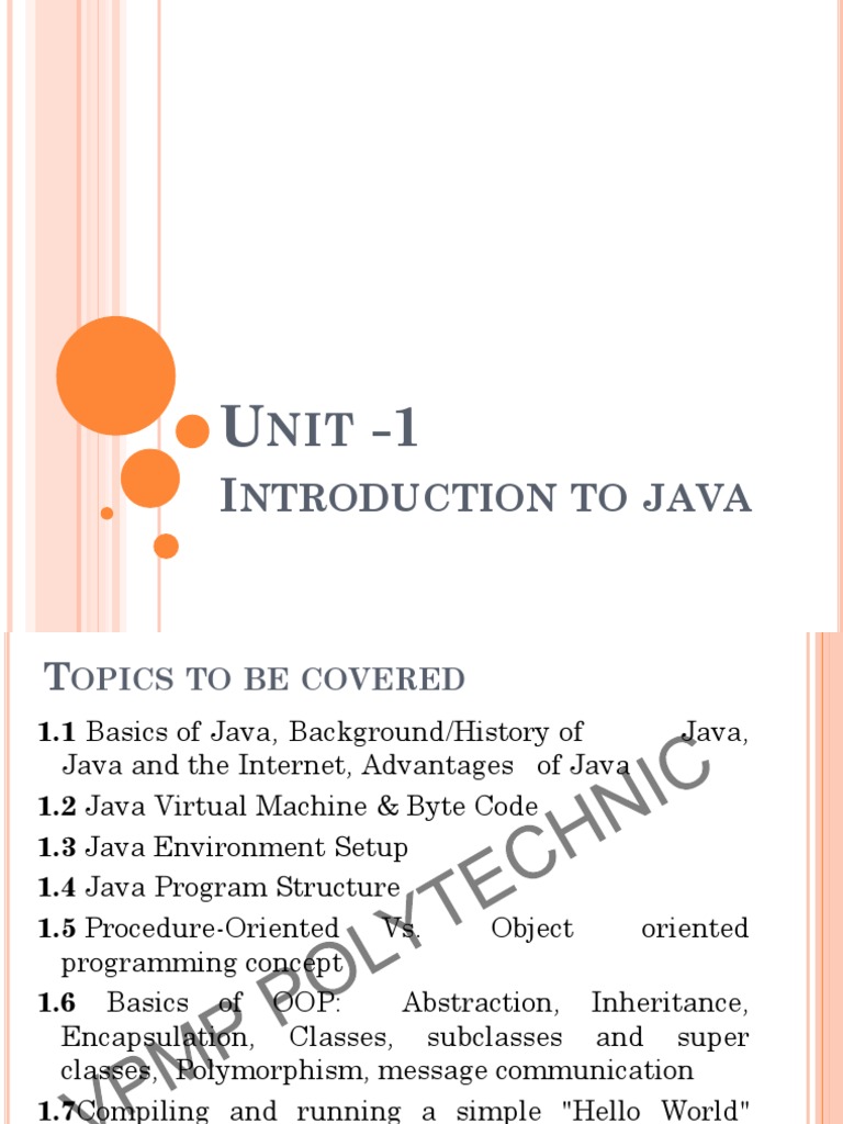 Introduction to Java Fundamentals | PDF | Java Virtual Machine | Class (Computer Programming)