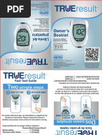 True Metrix Pro Manual | PDF | Diabetes | Causes Of Death