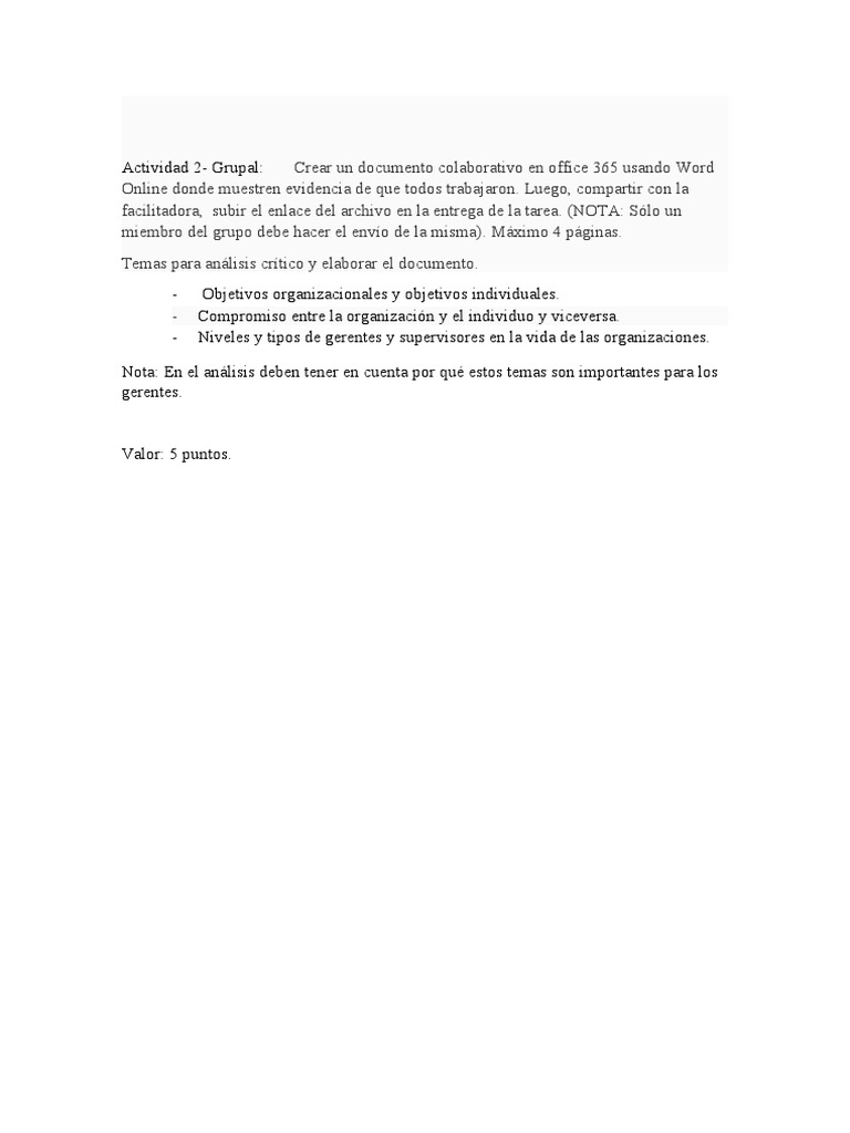 Actividad 2 Grupal | PDF