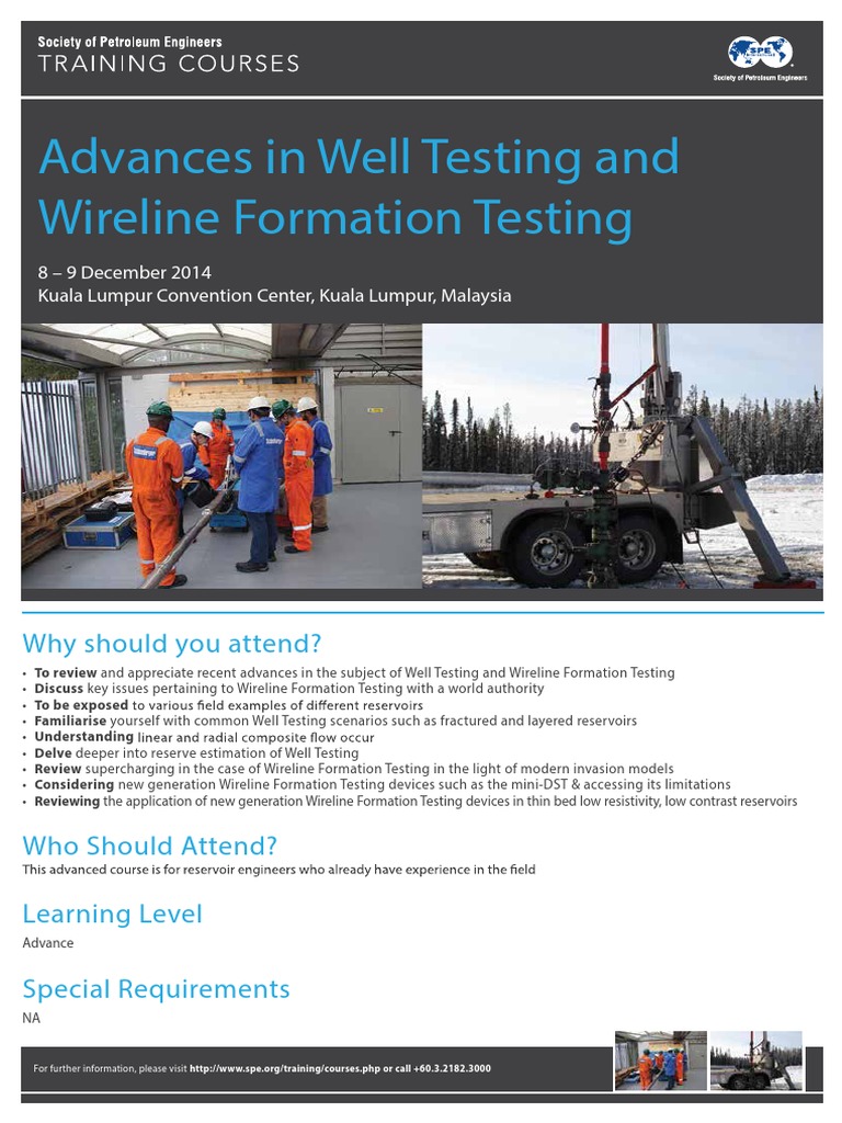 Advances in Well Testing | PDF | Nature | Business