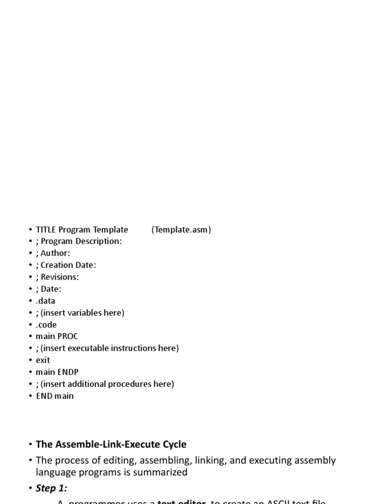 Asm Coding Download Free Pdf Computer Program Programming
