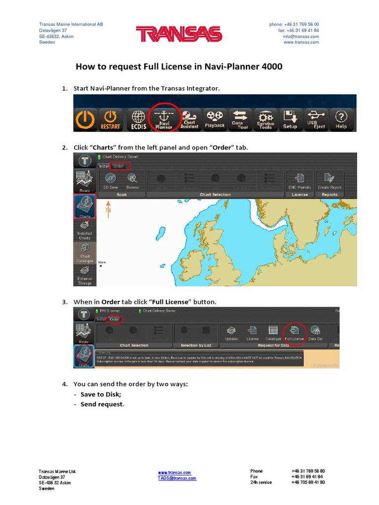 Full License Request for Navi-Planner 4000 | PDF | Digital Technology ...