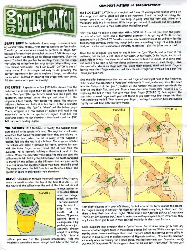 Bill Catch Manuscript | PDF