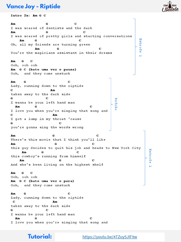 Vance Joy - Riptide | PDF