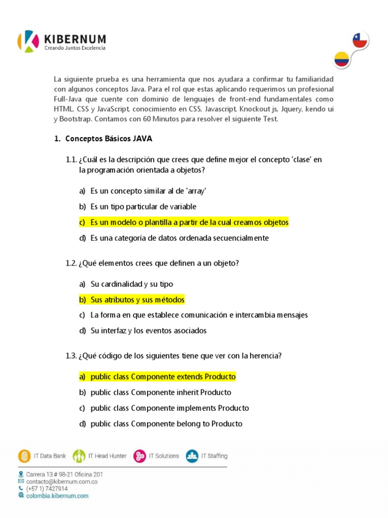 Prueba de Java1234 | PDF | Objeto (informática) | Java (lenguaje de programación)