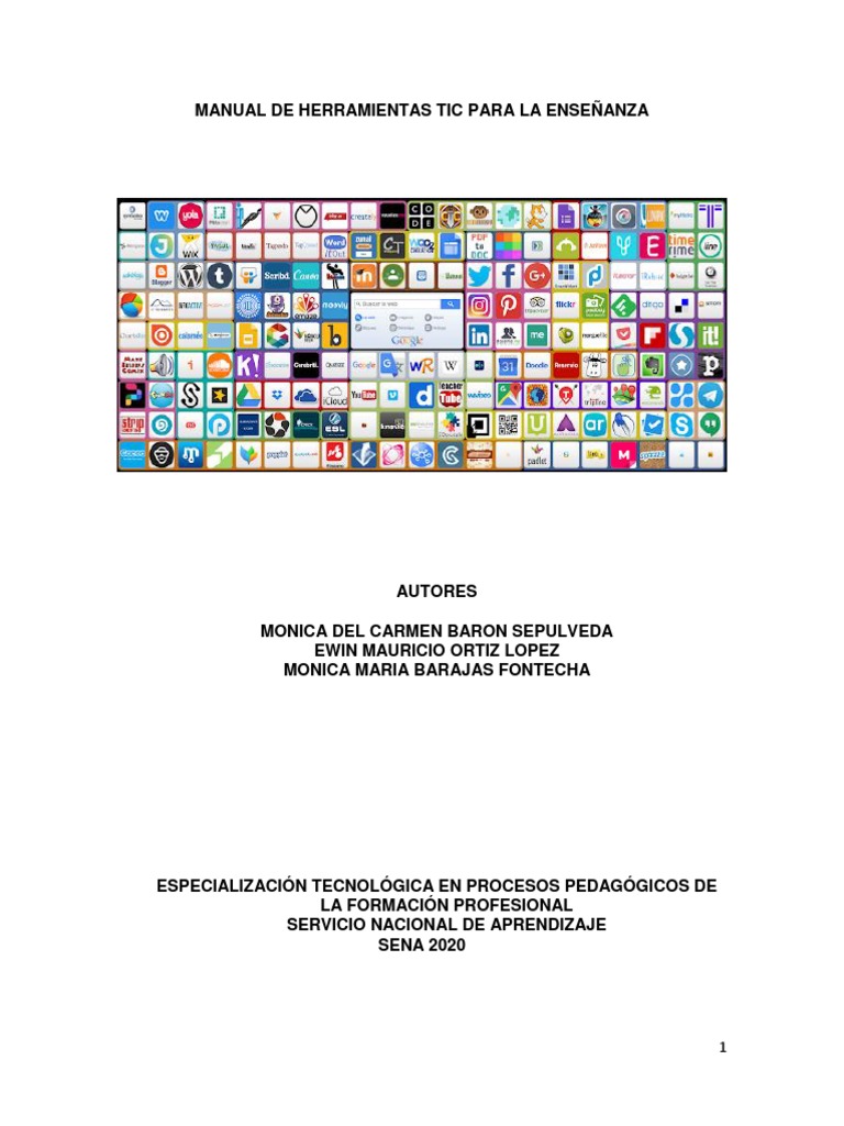 Manual de Herramientas Tic | PDF | Videotelefonía | Aprendizaje
