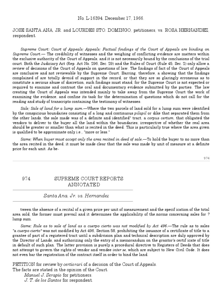 7 - Santa Ana vs. Hernandez | PDF | United States Courts Of Appeals ...