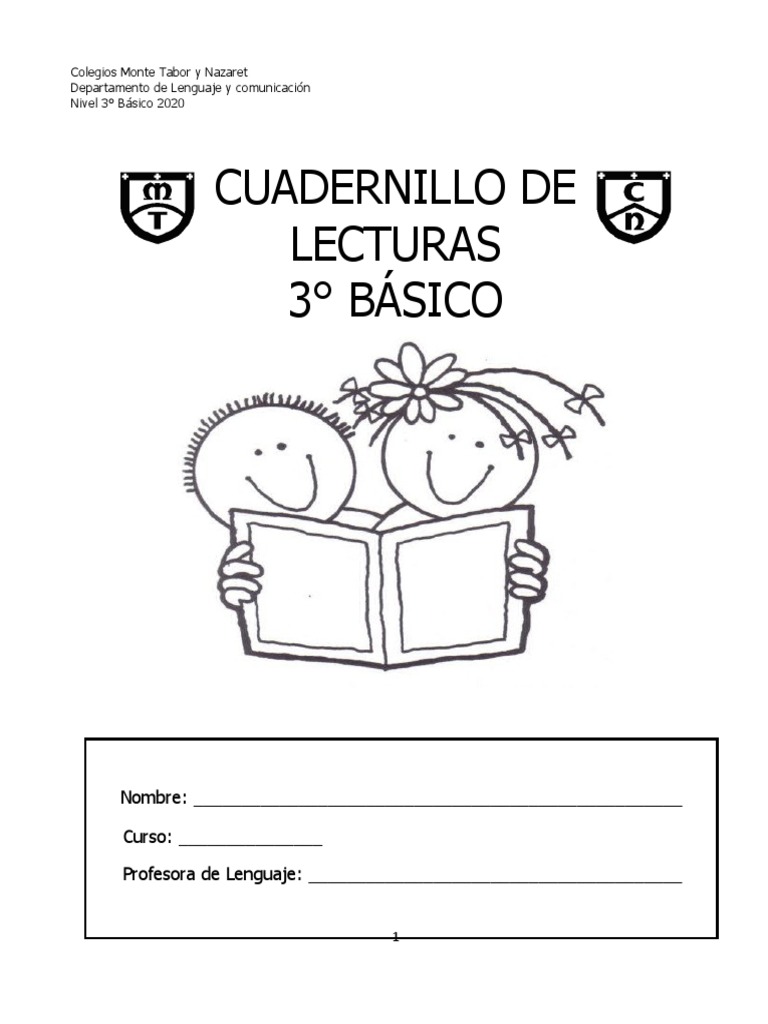 Cuadernillo de Lecturas Lenguaje 3° Básico 2020 | PDF | Pascua de ...