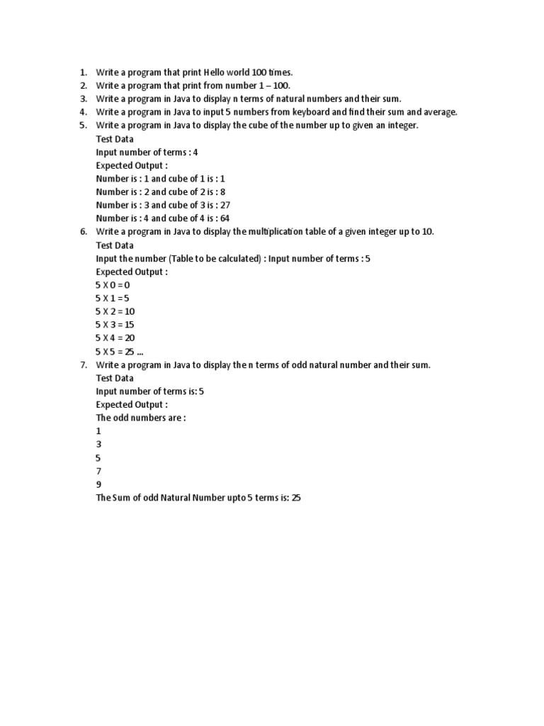 Lab 3 (Loop) | PDF | Numbers | Input/Output