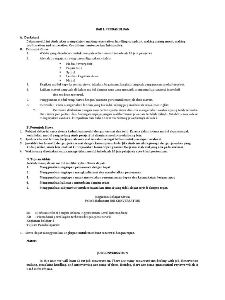 Modul BIG Kelas XII SMK | PDF