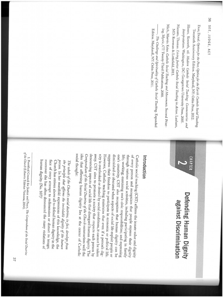 See Judge Act - Human Dignity | PDF