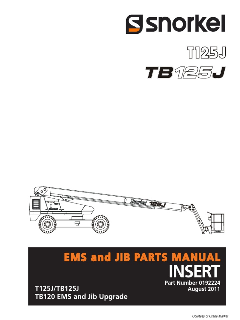 Insert: Ems and Jib Parts Manual | PDF | Washer (Hardware) | Screw