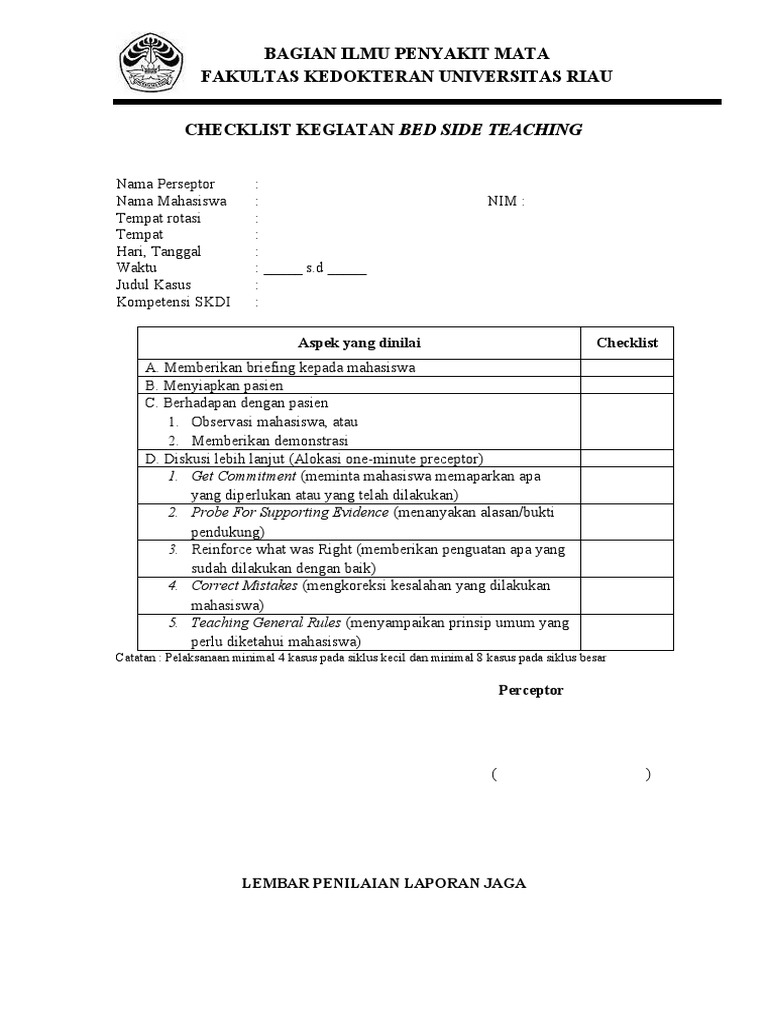 Bedside Teaching | PDF
