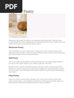 Short Crust Pastry - Faults and Remedies | PDF | Breads | Dough