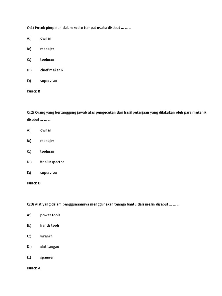 TKN 3 - PBG Oke | PDF