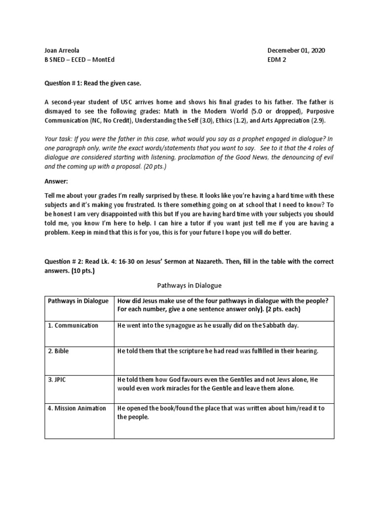 Final Examination | PDF | Language Arts & Discipline