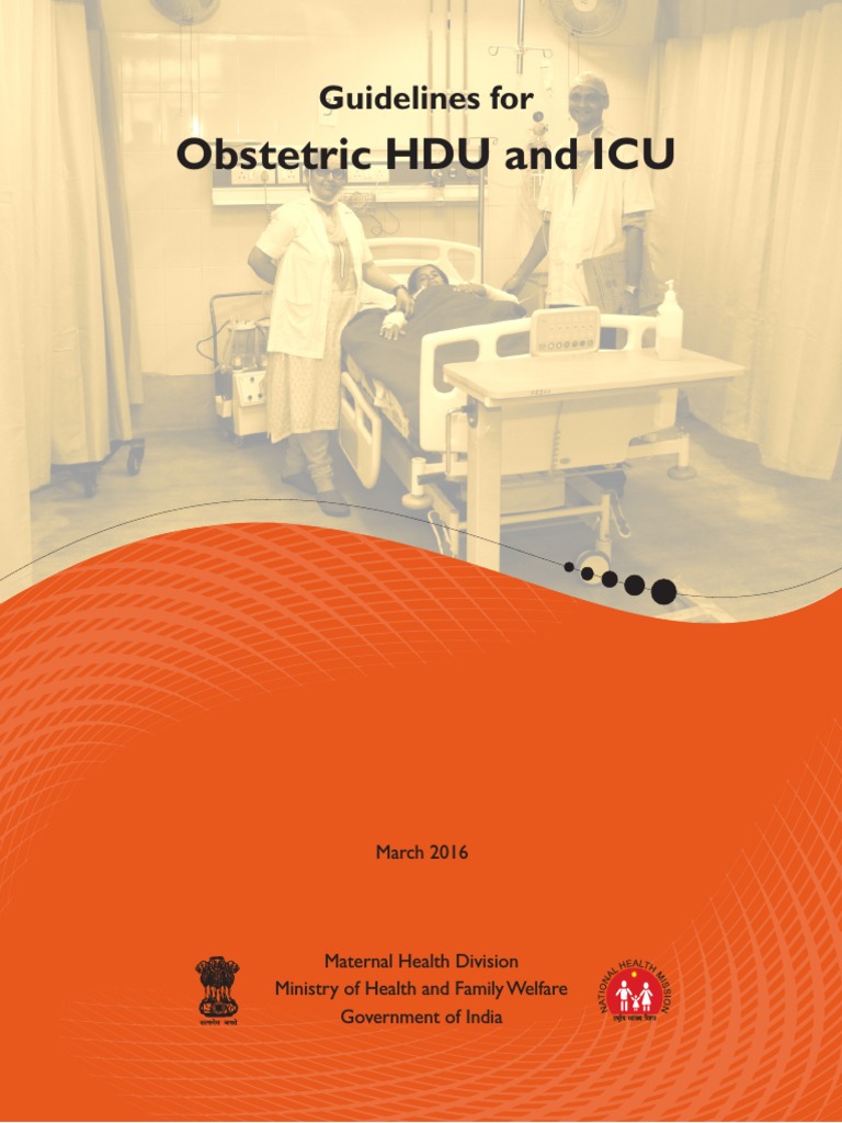 Obstetric HDU and ICU: Guidelines For | PDF | Intensive Care Unit | Intensive Care Medicine