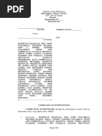 Sample - Complaint in Intervention | PDF | Injunction | Deed