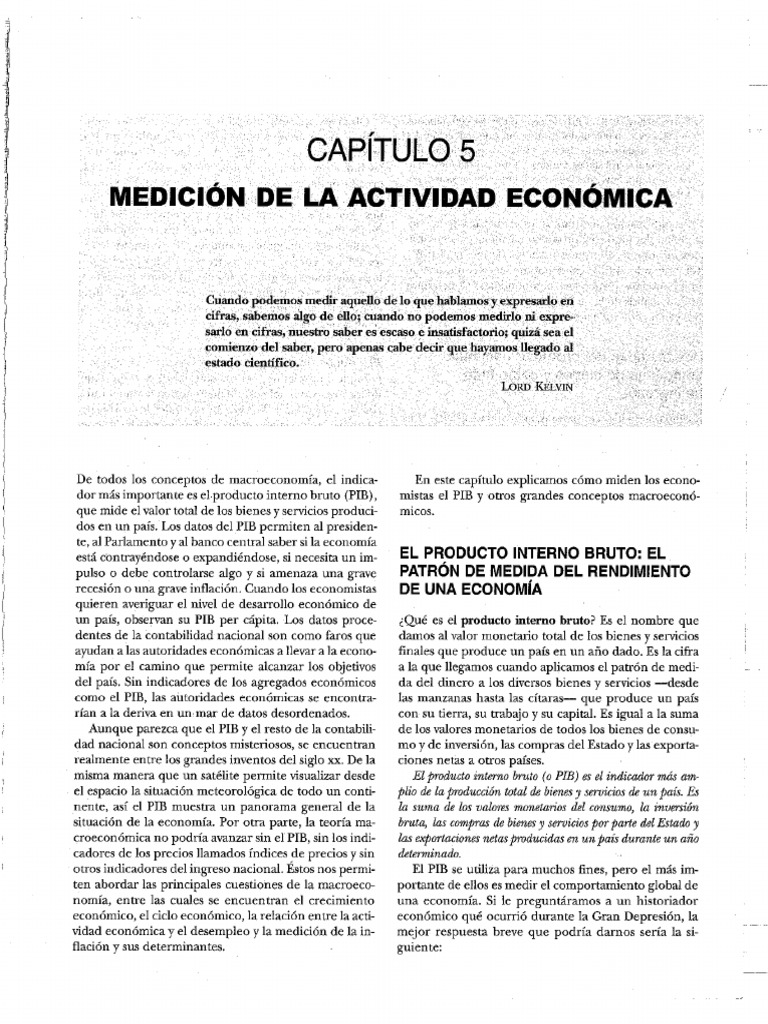 CAPITULO 5 SAMUELSON - Economía | PDF