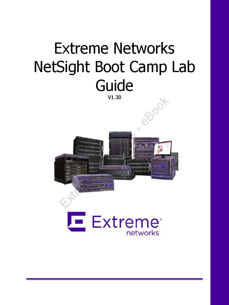 NetSight Boot Camp Lab Guide v1.30 (Ebook PDF | PDF | Command Line ...