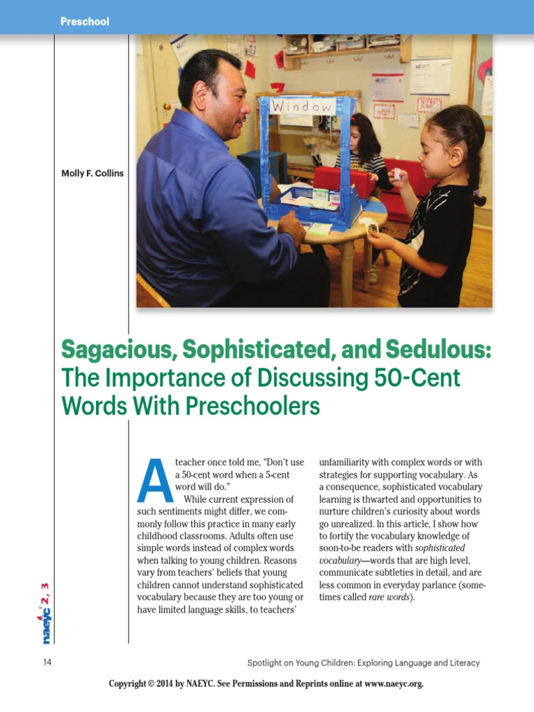 Spotlight On Young Children Exploring Language and Literacy Excerpt ...