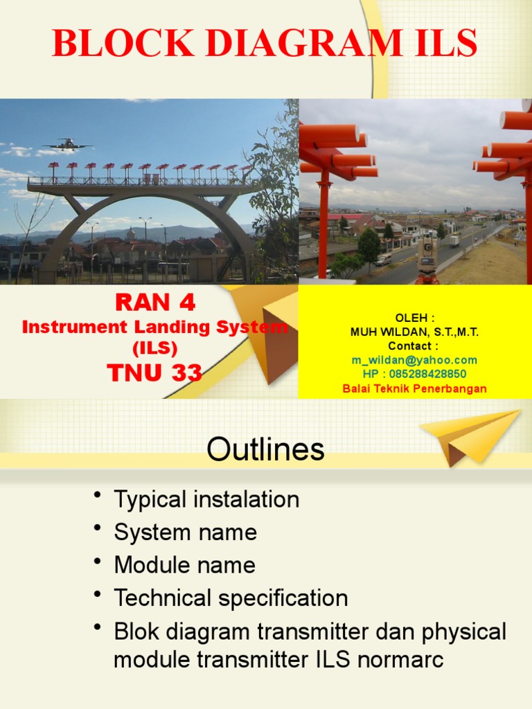 Blok Diagram ILS Normarc | PDF | Analog To Digital Converter ...