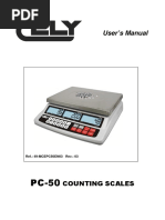 HL318L Weighing Scale Manual | PDF | Weight | Parameter (Computer ...