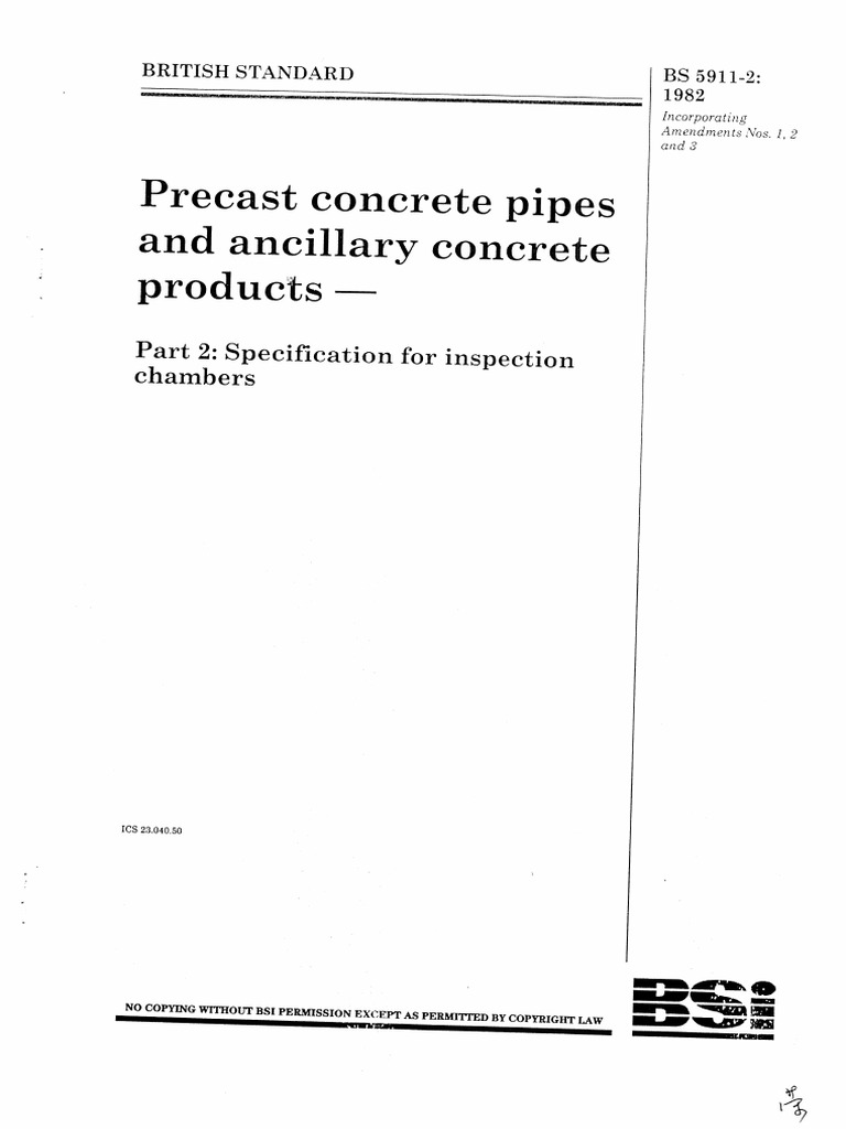 BS 5911-2 | PDF