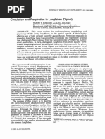 African Lungfish Aestivation Survival | PDF | Lung | Gill