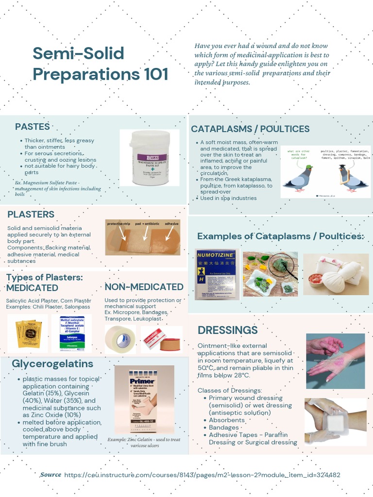 Semi-Solid Applications 101 | PDF | Topical Medication | Materials