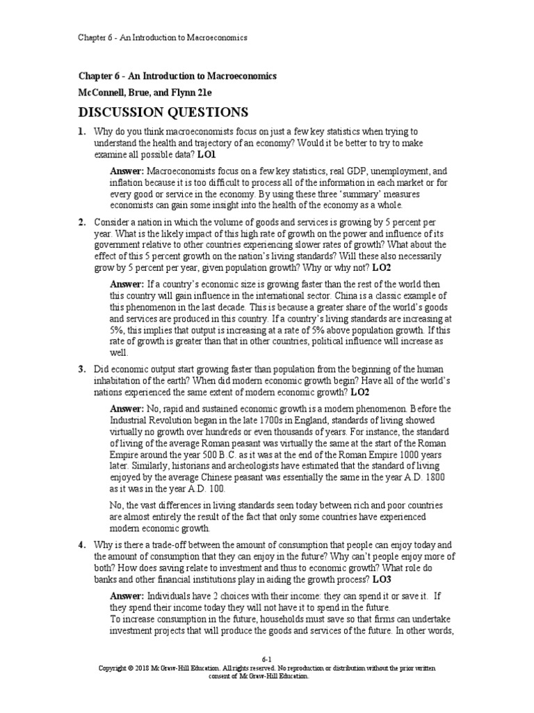 Chapter 6 Solutions Manual | PDF | Nominal Rigidity | Macroeconomics