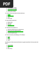 Welder Trade Test Questions and Answers | PDF | Welding | Construction