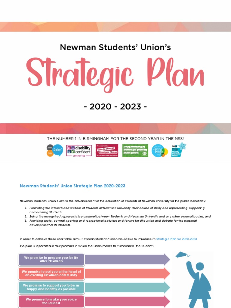 Strategy 2020-23 - Mission Vision Values Enablers | PDF | Behavior ...