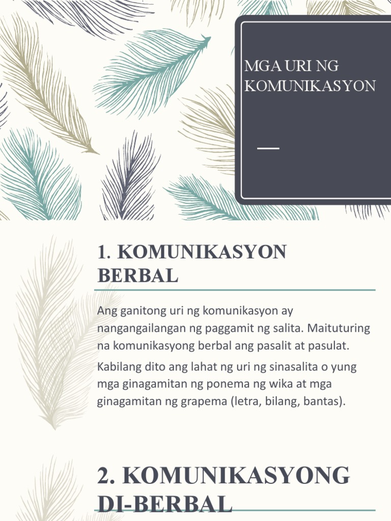 Berbal at Di-Berbal | PDF