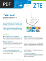 H660GM-A Datasheet | PDF | Computer Network | Communications Protocols