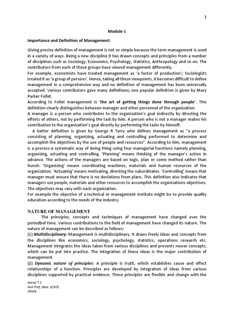 Module 1 NOTES (MED 18ES51) PDF | PDF | Goal | Science