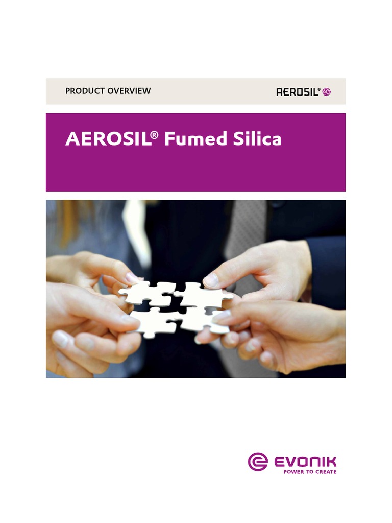 Aerosil Fumed Silica: Product Overview | PDF | Silicon Dioxide | Silicone