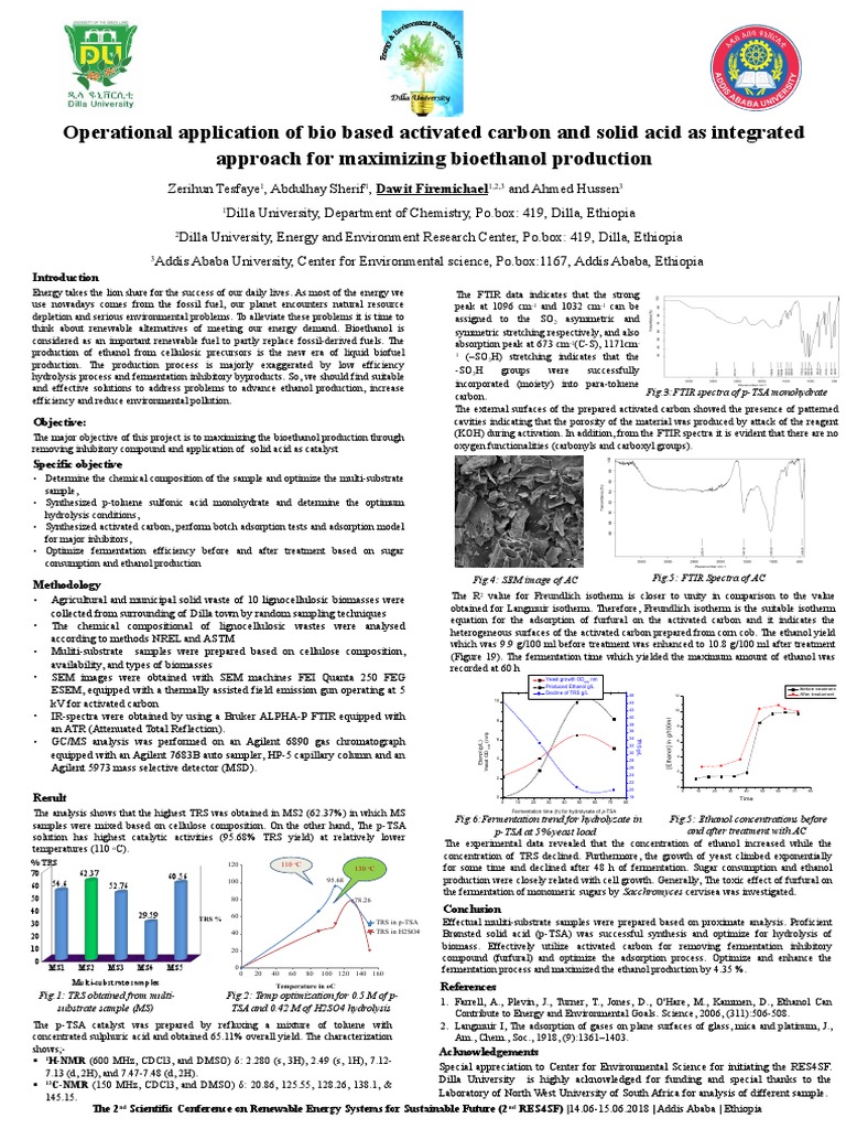 Dawit Poster | PDF | Ethanol | Scanning Electron Microscope
