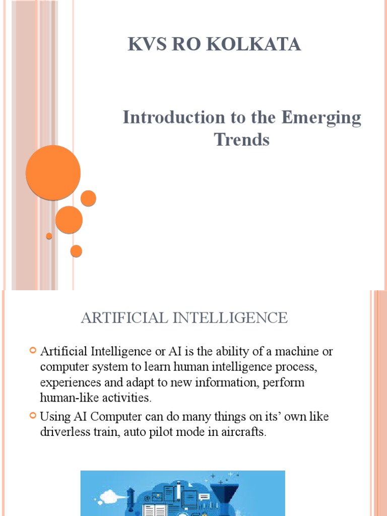 Introduction To Emerging Trends | PDF | Software As A Service | Cloud ...