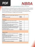 New Build Snagging Checklist Guide | PDF | Door | Window