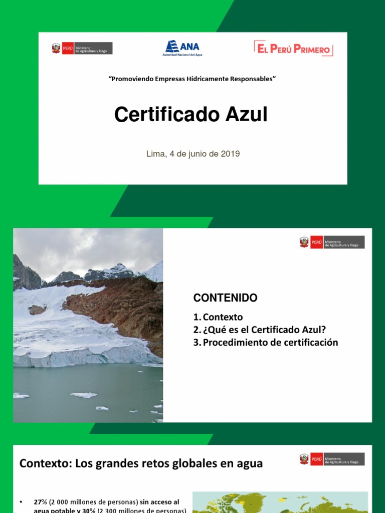 ANA - Certificado Azul (00000002) | PDF | Agua | Economias