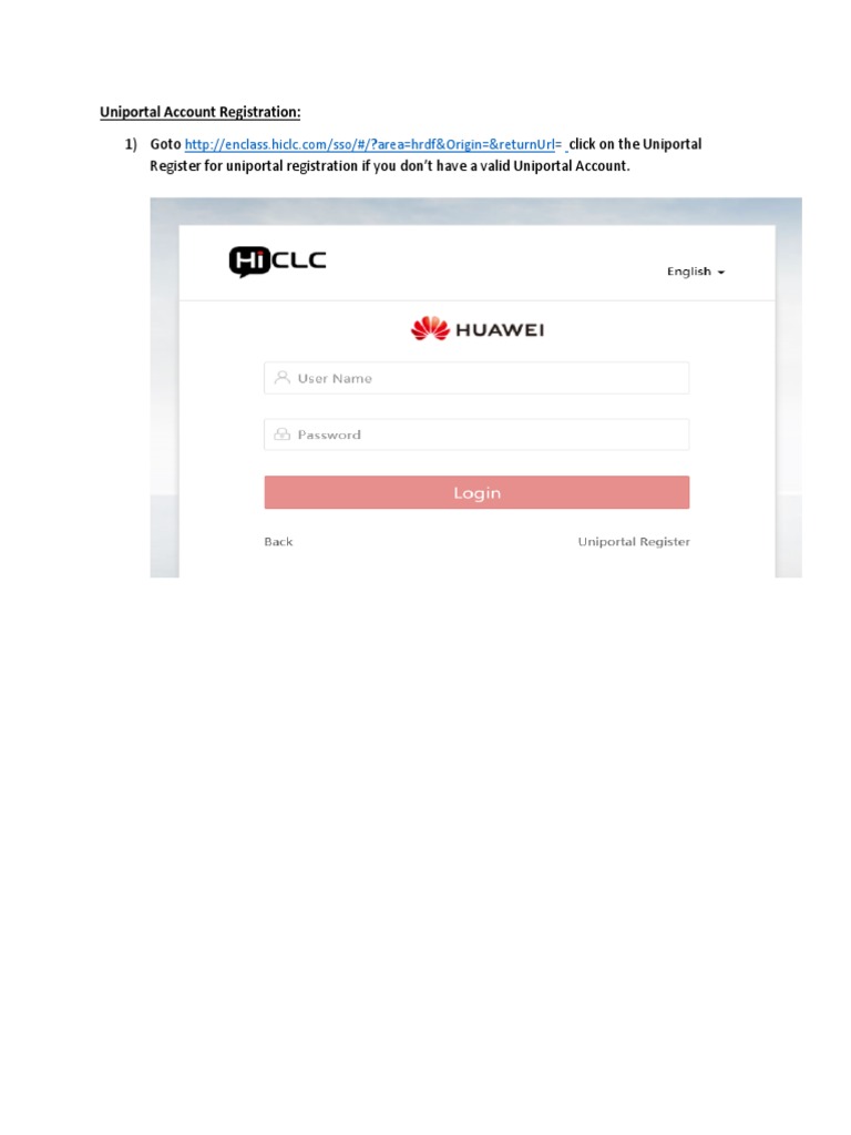 Huawei Uniportal EHS Exam Guide | PDF | Login | Mobile App