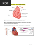 Tip Sheet CABG 1 | PDF | Coronary Artery Bypass Surgery | Coronary ...