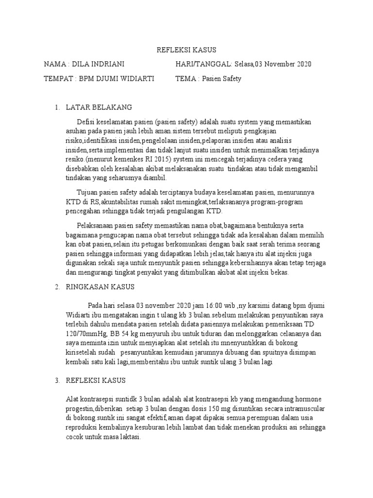 Refleksi Kasus 2 | PDF