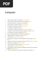 Computer Science Quiz Questions and Answers | PDF | Computer Data ...