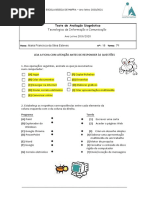 Teste de Informática Básica - Teste | PDF