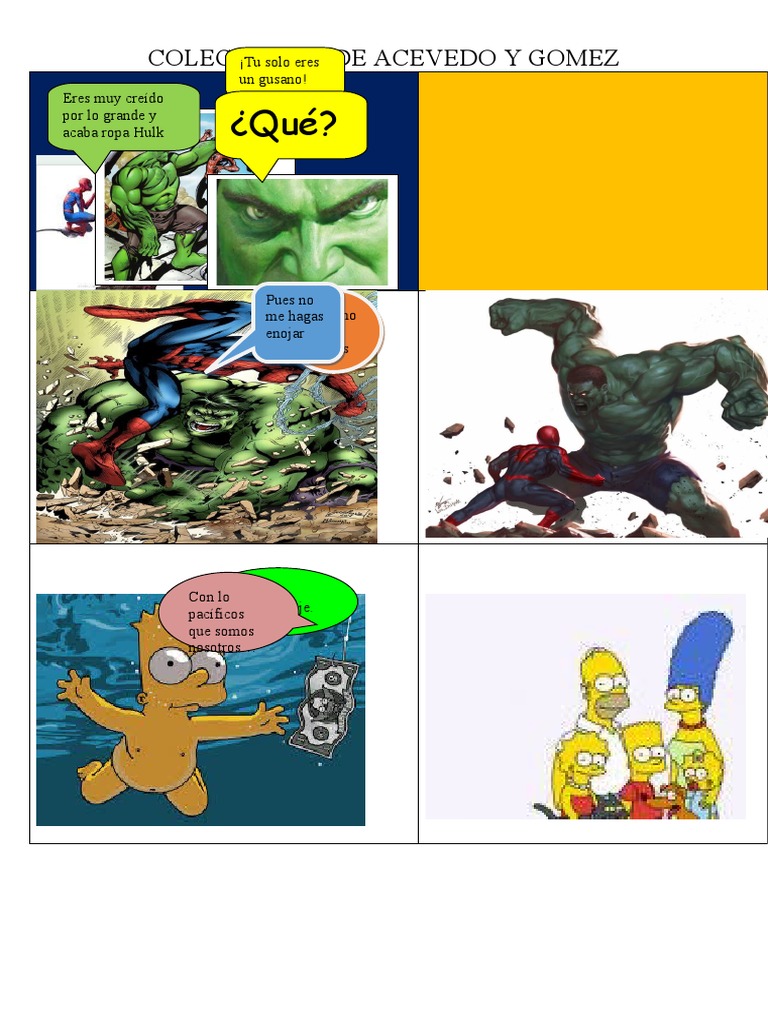 Crear Comic Con Word | PDF