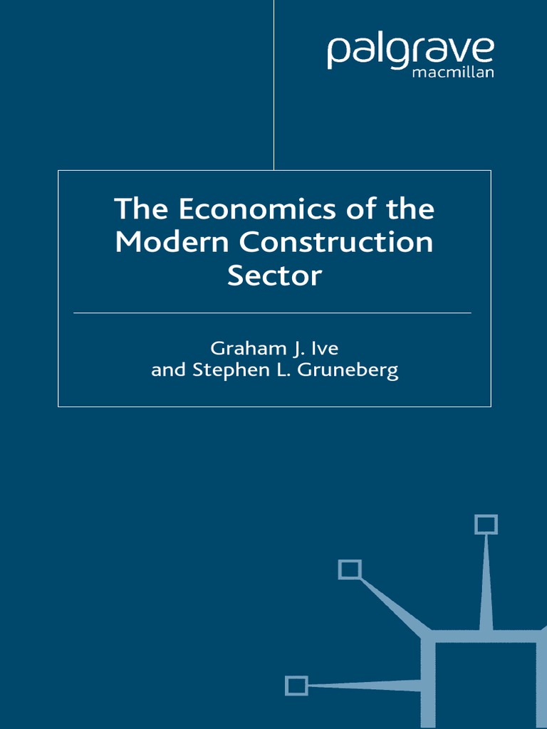 Economics of The Modern Construction Sector | PDF | National Accounts ...