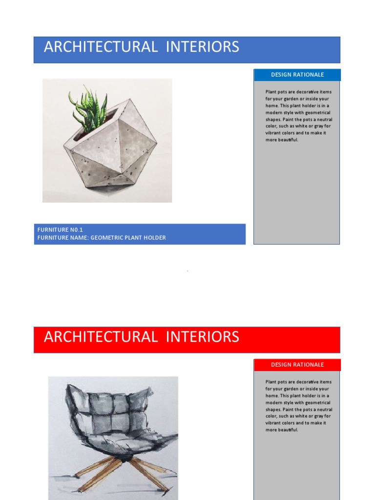 Architectural Interiors: Design Rationale | Download Free PDF ...