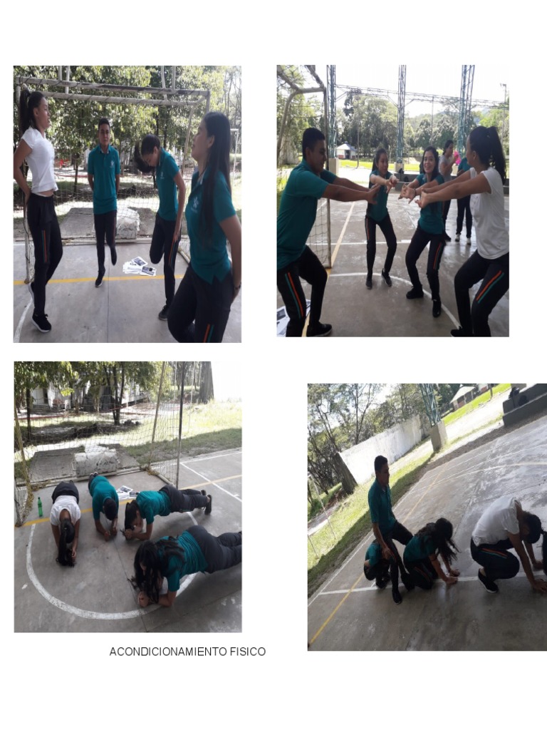 Ejercicios de Acondicionamiento | PDF